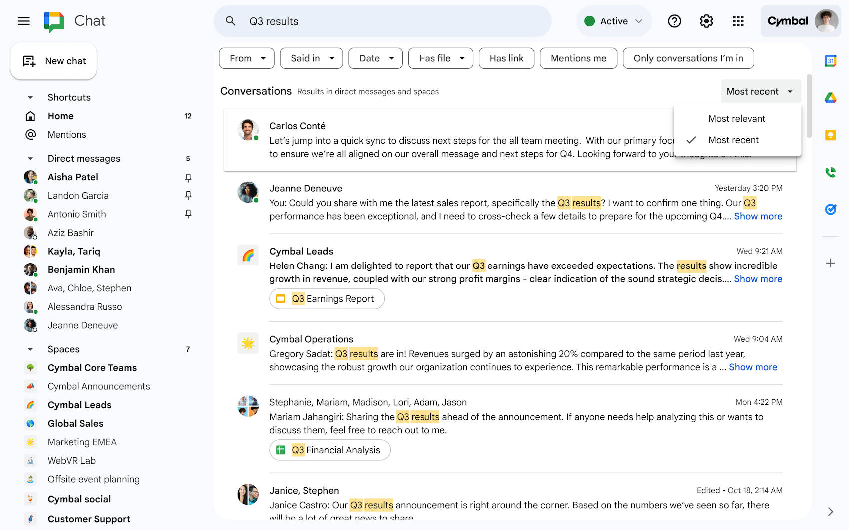 5 เคล็ดลับค้นหาสิ่งที่ต้องการใน Google Chat อย่างมีประสิทธิภาพ - ecom.co.th