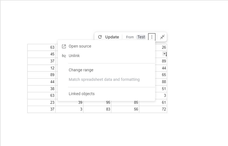 เทคนิค เชื่อมโยงตารางจาก Google Sheet มาที่ Google Doc แบบง่ายๆ - ecom.co.th